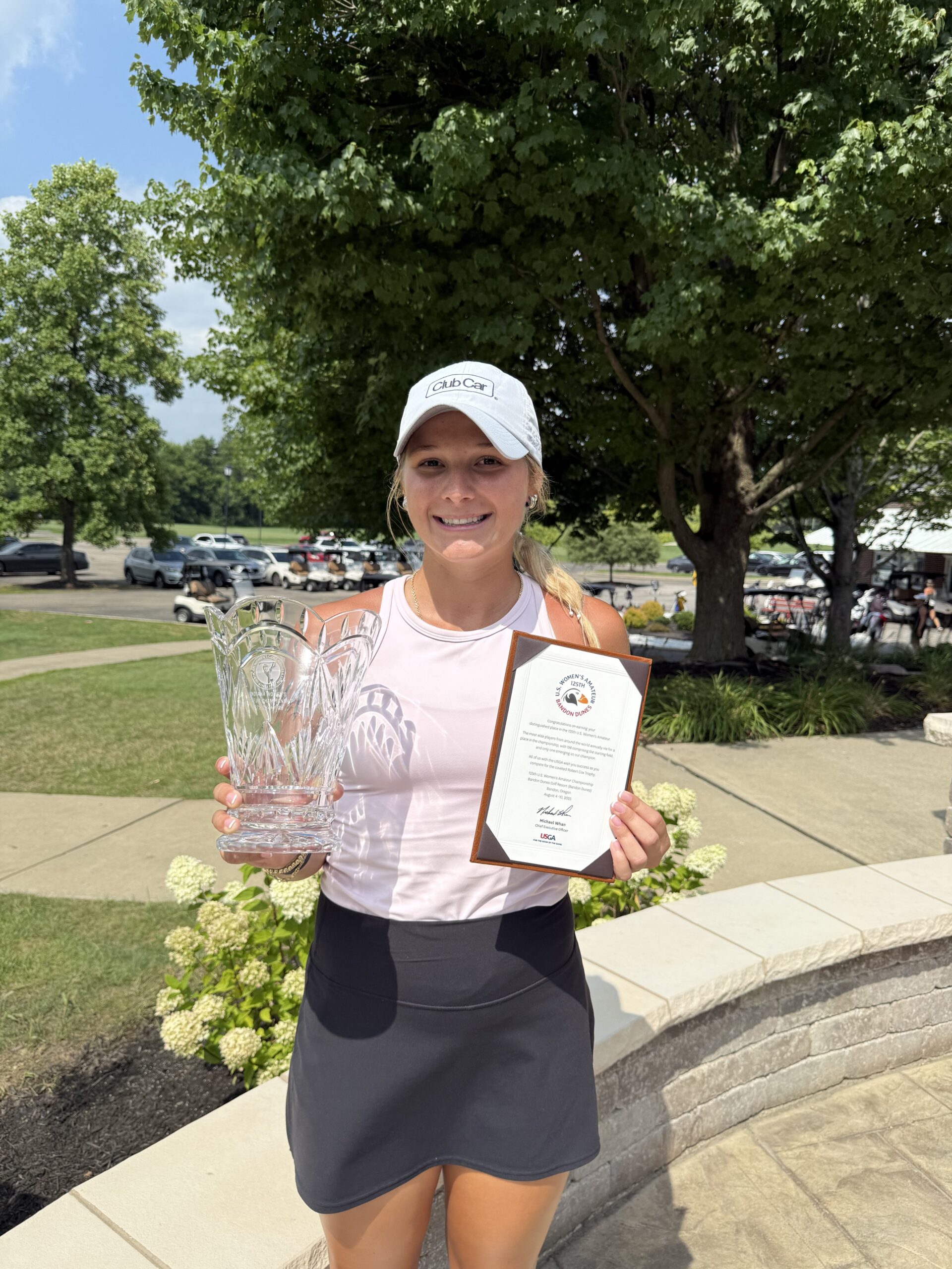 Maddie Dabagia Becomes Second Player to Complete the "Hoosier Slam" after State Amateur Win at ...